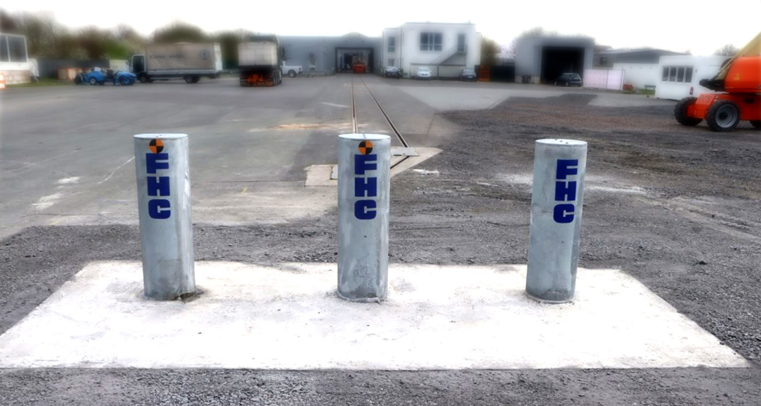 Security Bollard Update | FHC MFG Fire Suppression Systems Saudi Arabia